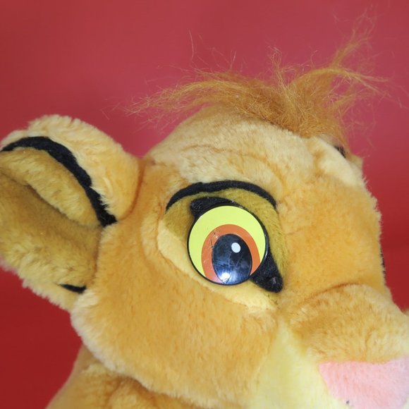 Disney | Toys | Vintage Applause Disney Lion King Simba Puppet 9 Plush ...